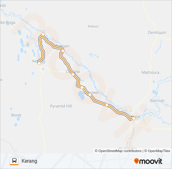 kerang echuca via kerang Route: Schedules, Stops & Maps - Kerang (Updated)