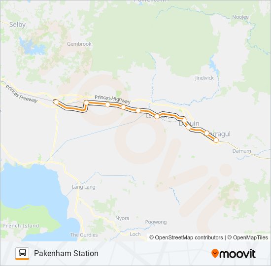 pakenham station via pakenham station Route: Schedules, Stops & Maps ...