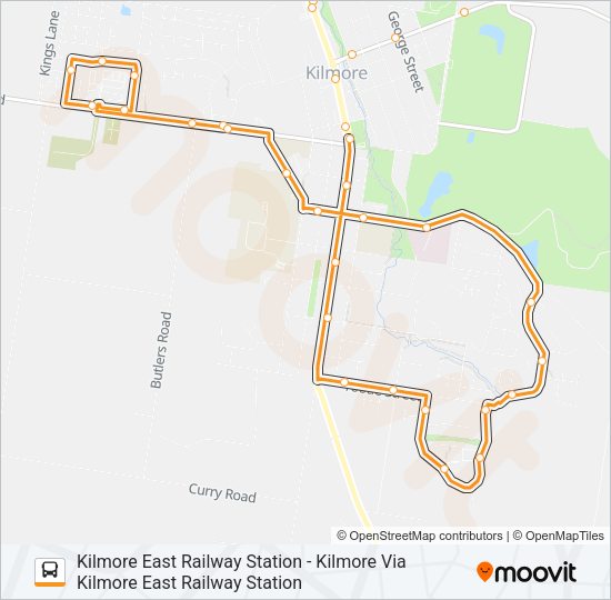 KILMORE EAST RAILWAY STATION KILMORE VIA KILMORE EAST RAILWAY STATION ...