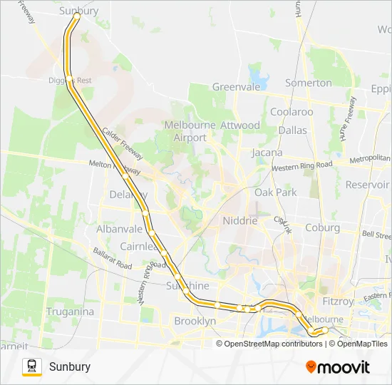 SUNBURY Route: Schedules, Stops & Maps - Sunbury (Updated)