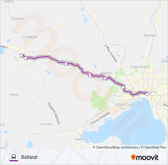 BALLARAT Route: Schedules, Stops & Maps - Ballarat (Updated)