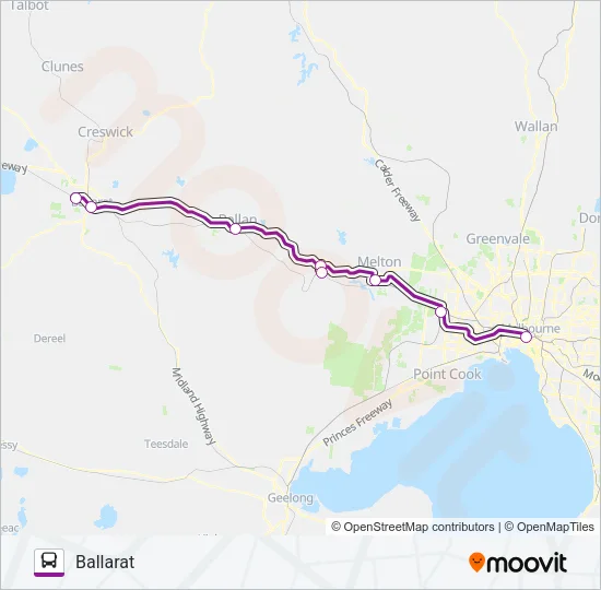 BALLARAT Route: Schedules, Stops & Maps - Ballarat (Updated)