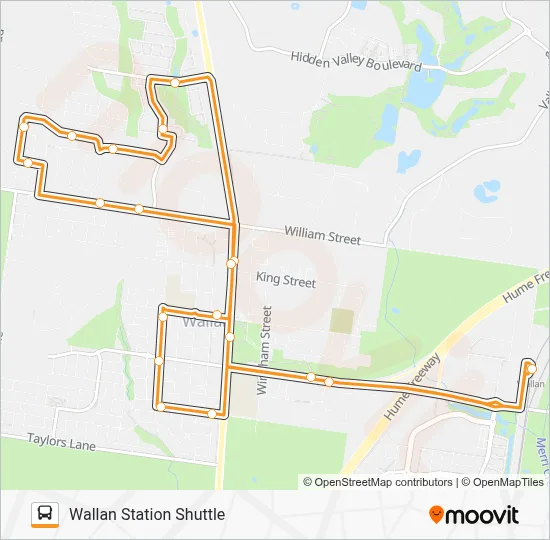 WALLAN STATION LINK A Route: Schedules, Stops & Maps - Wallan Station ...