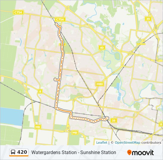 420 Route: Schedules, Stops & Maps - Sunshine Station