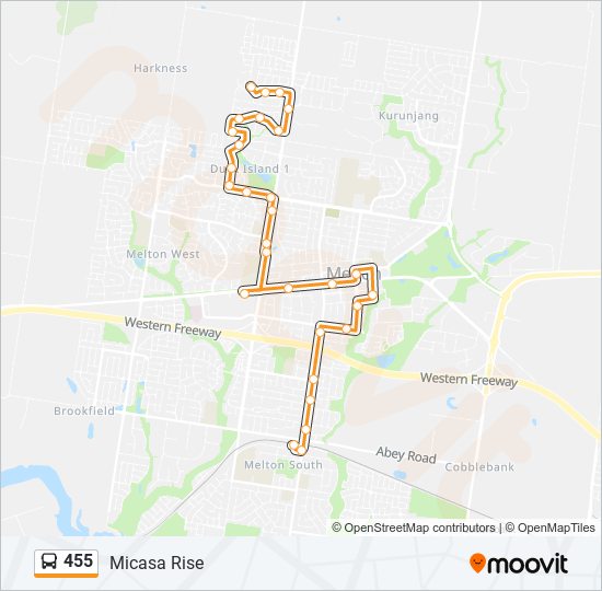 455 Route: Schedules, Stops & Maps - Micasa Rise (Updated)