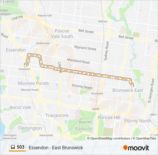 503 Route: Schedules, Stops & Maps - Essendon (Updated)