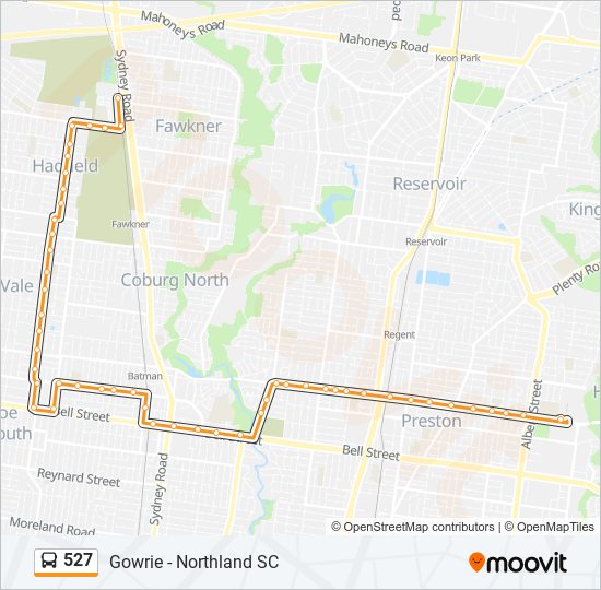 527 Route: Schedules, Stops & Maps - Northland Sc (Updated)