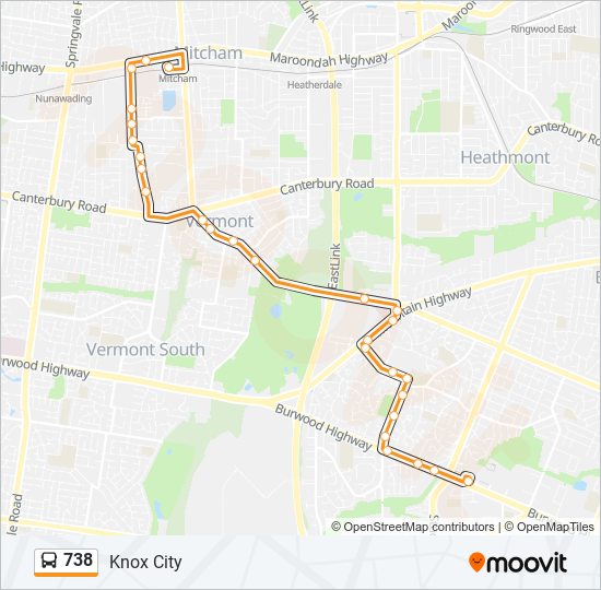 738 Route: Schedules, Stops & Maps - Knox City (Updated)