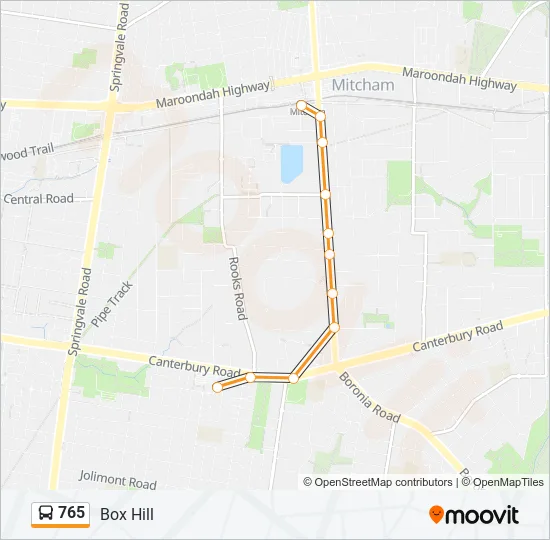 765 Route: Schedules, Stops & Maps - Brentford Square Sc (Updated)