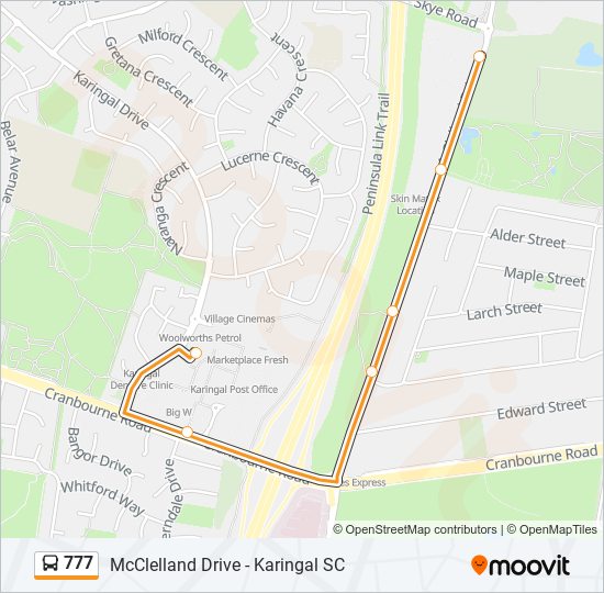 777 Route: Schedules, Stops & Maps - Mcclelland Drive (Updated)