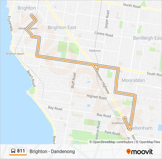 811 Route: Schedules, Stops & Maps - Brighton (Updated)