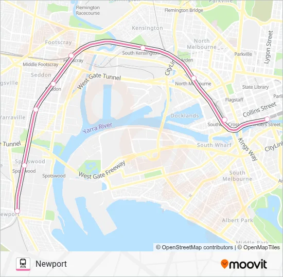 WILLIAMSTOWN Route: Schedules, Stops & Maps - Newport (Updated)