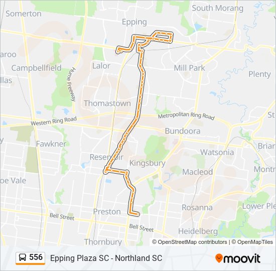 556 Route: Schedules, Stops & Maps - Northland Sc (Updated)