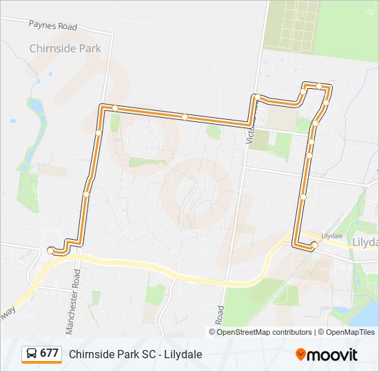 677 Route: Schedules, Stops & Maps - Lilydale (Updated)