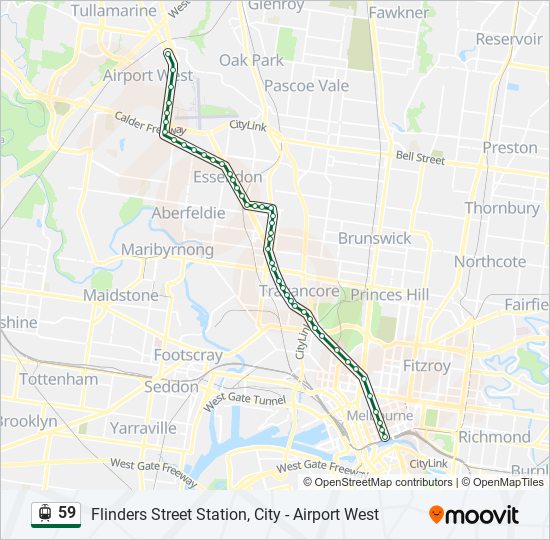 59 Route: Schedules, Stops & Maps - Airport West (Updated)