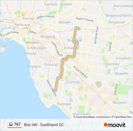 767 Route: Schedules, Stops & Maps - Southland Sc (Updated)