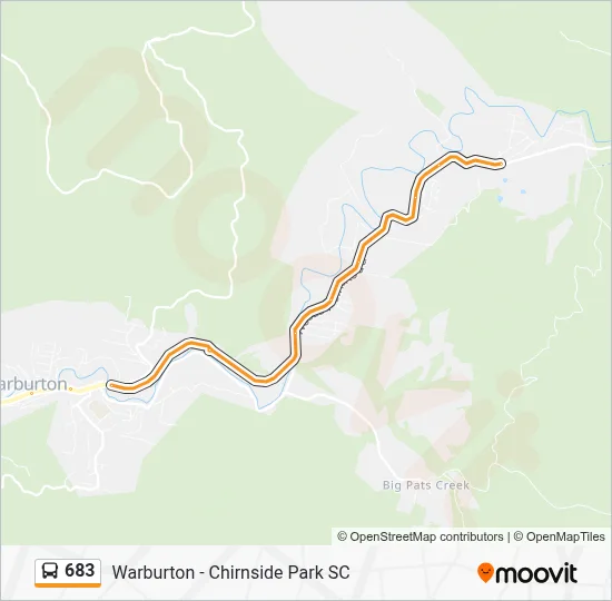 683 Route: Schedules, Stops & Maps - East Warburton (Updated)