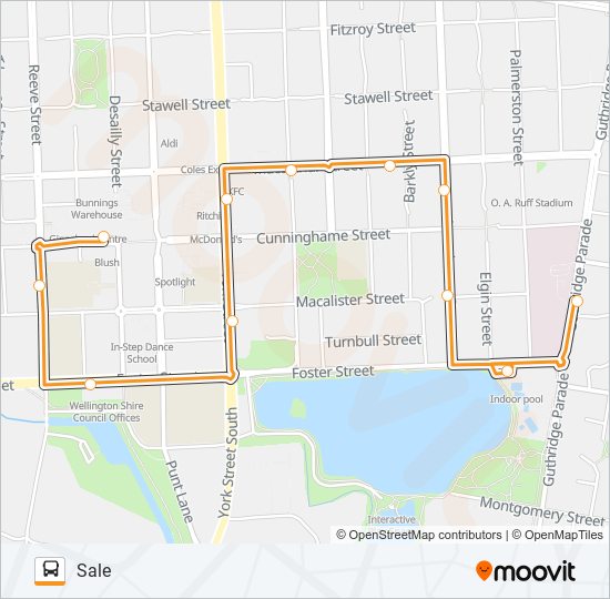 1 Route: Schedules, Stops & Maps - Sale (Updated)