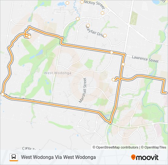 o Route: Schedules, Stops & Maps - West Wodonga (Updated)