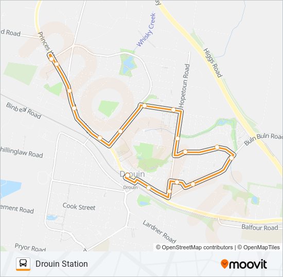 86 Route: Schedules, Stops & Maps - Drouin Station (Updated)
