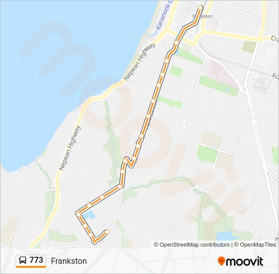 773 Route: Schedules, Stops & Maps - Frankston (Updated)