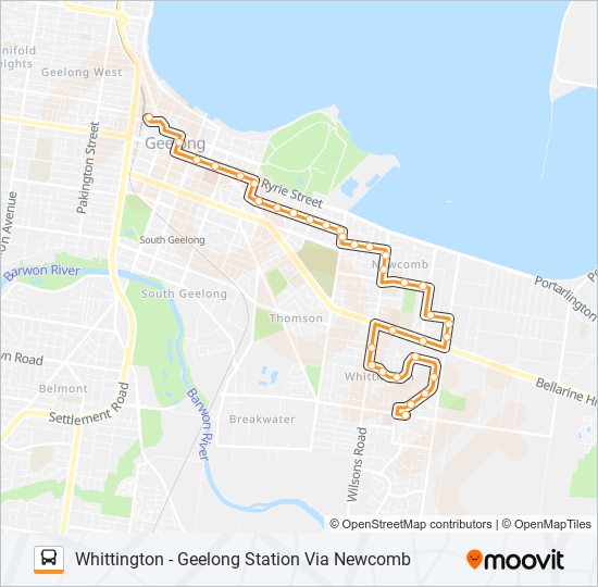 30 Route: Schedules, Stops & Maps - Whittington (Updated)
