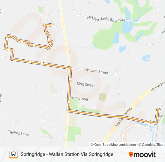 WALLAN 2 Route: Schedules, Stops & Maps - Wallan Station (Updated)