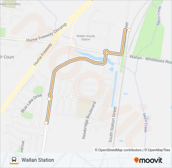 wallan 3 Route: Schedules, Stops & Maps - Wallan Station (Updated)