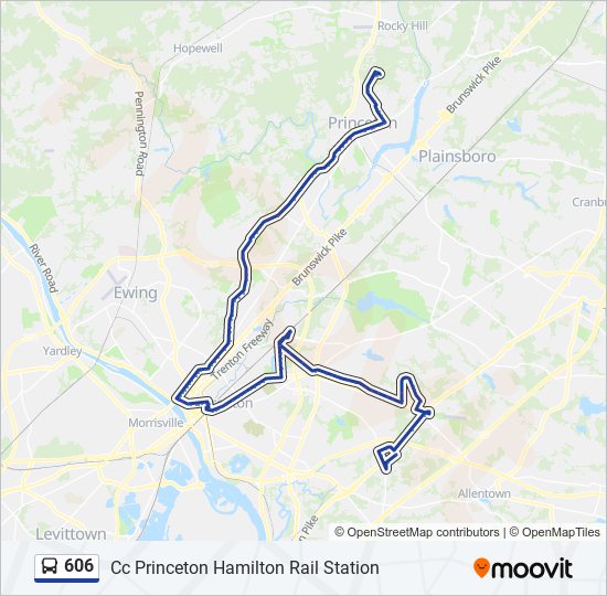 606 Route Schedules Stops Maps Cc Princeton Hamilton Rail Station 606 Route Schedules Stops Maps Cc Princeton Hamilton Rail Station