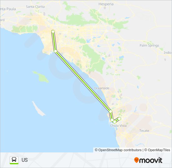 Ruta flixbus 2017: horarios, paradas y mapas - Los Angeles Downtown ...