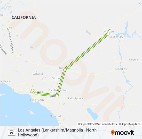 Ruta flixbus 2030: horarios, paradas y mapas - Los Angeles (Lankershim ...