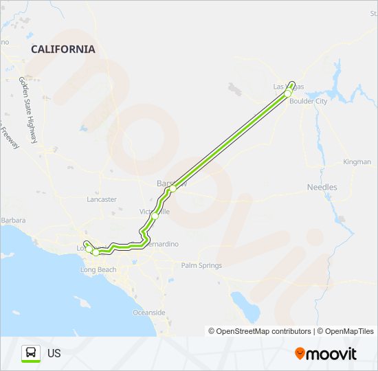 Ruta flixbus 2030: horarios, paradas y mapas - Los Angeles (Hollywood ...