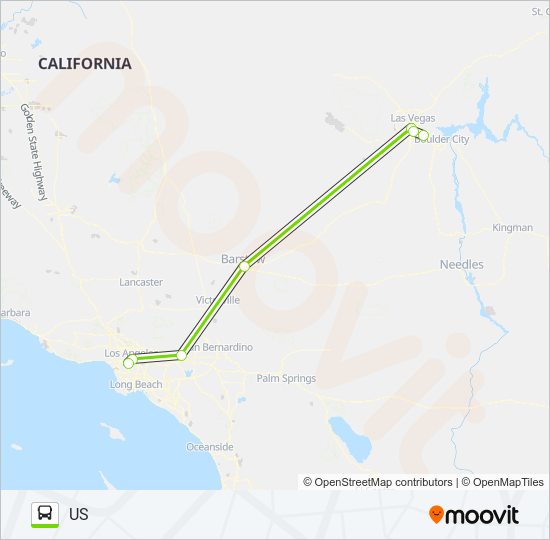 Ruta flixbus 2030: horarios, paradas y mapas - Los Angeles (Hope St ...