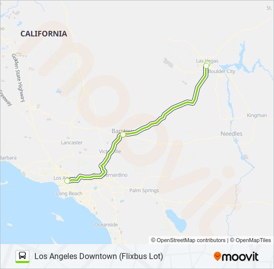 Ruta flixbus 2030: horarios, paradas y mapas - Los Angeles Downtown ...
