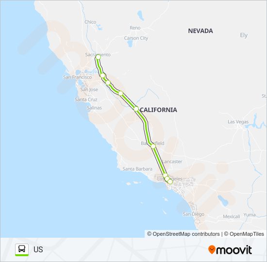 Ruta flixbus 2007: horarios, paradas y mapas - Los Angeles Union ...