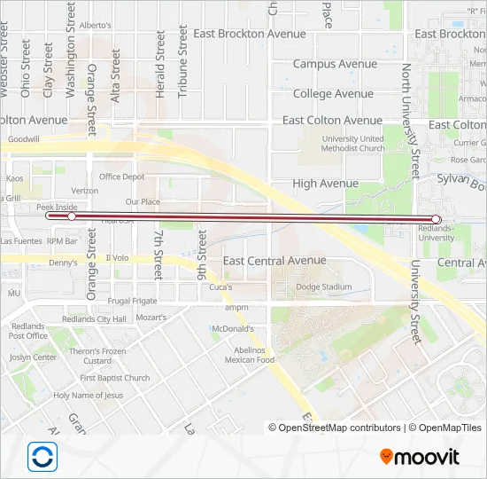 SB LINE Route: Schedules, Stops & Maps - Inbound to L.A. Union Station ...