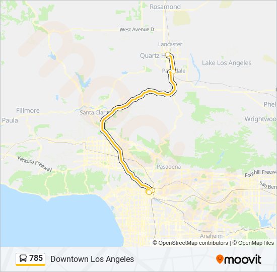 785 Route: Schedules, Stops & Maps - Downtown LA (Updated)
