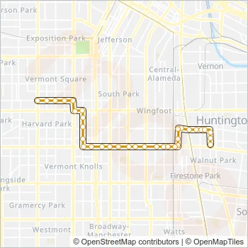 DASH Route: Schedules, Stops & Maps - Eastbound (Updated)