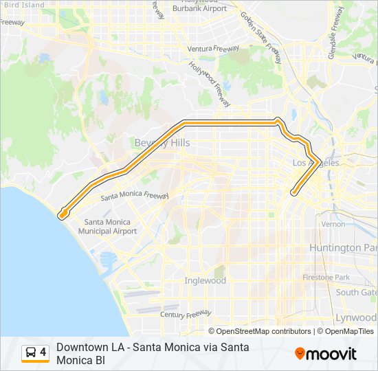 4 Route: Schedules, Stops & Maps - Santa Monica (Updated)