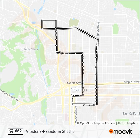 662 Route: Schedules, Stops & Maps - Clockwise