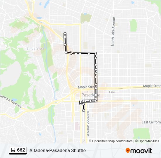662 Route: Schedules, Stops & Maps - Del Mar Station (Updated)