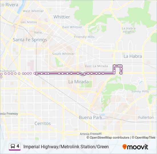 4 Route: Schedules, Stops & Maps - Beach Blvd. (Updated)