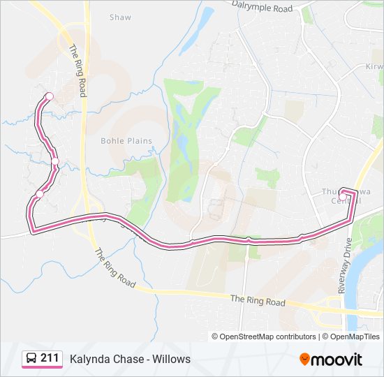 211 Route: Schedules, Stops & Maps - Willows (Updated)