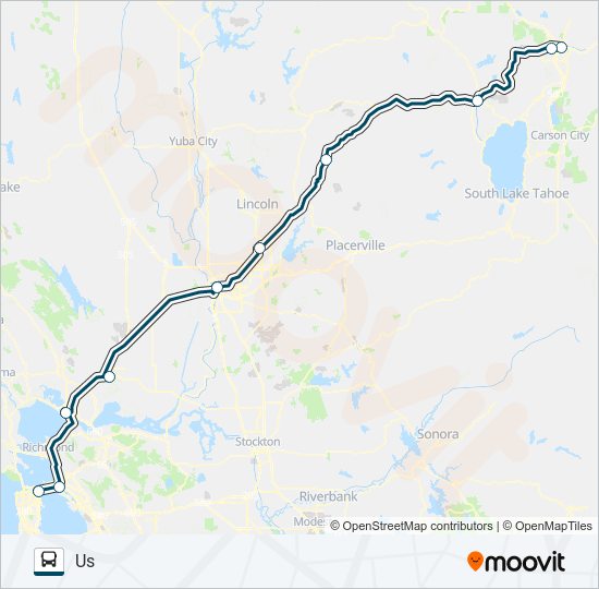 greyhound us0870 Route: Schedules, Stops & Maps - Reno-Sparks ...