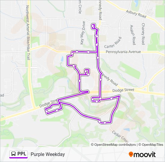 PPL Route: Schedules, Stops & Maps - Mall/Walmart/The Rose (Updated)