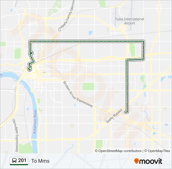 201 Route: Schedules, Stops & Maps - To Mms (Updated)