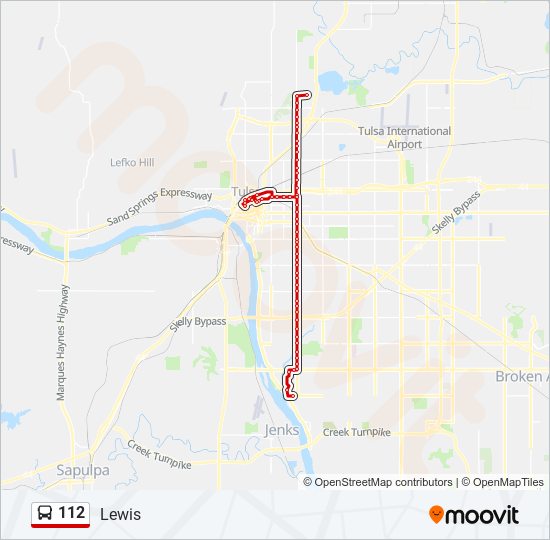 Ruta 112: horarios, paradas y mapas - Lewis - Nb (Actualizado)