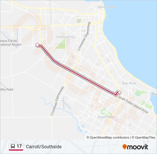 17 Route: Schedules, Stops & Maps - (Updated)