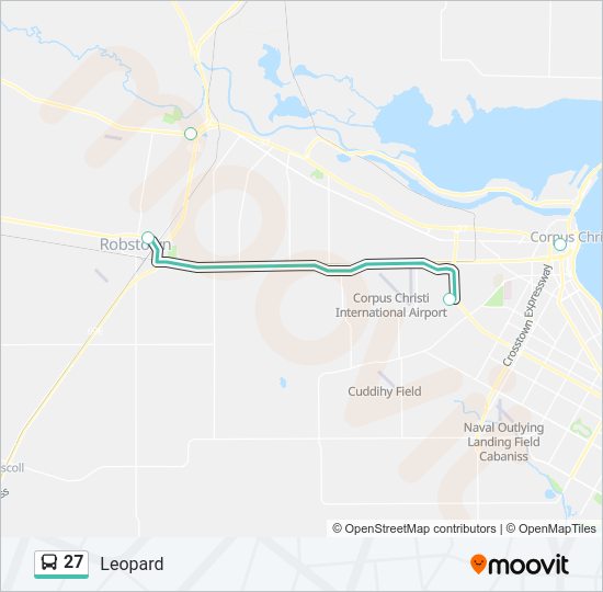 27 Route: Schedules, Stops & Maps - (Updated)