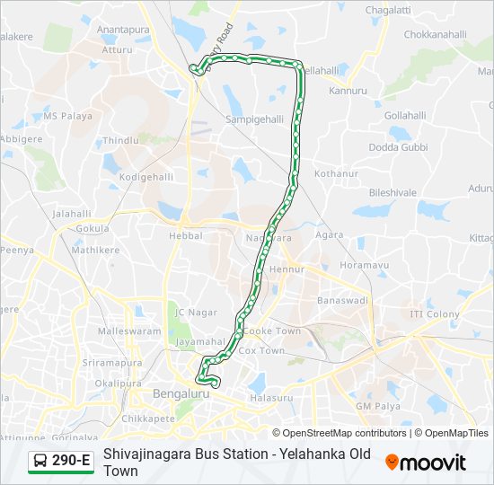 290e Route: Schedules, Stops & Maps - Shivajinagar Bus Station (Updated)